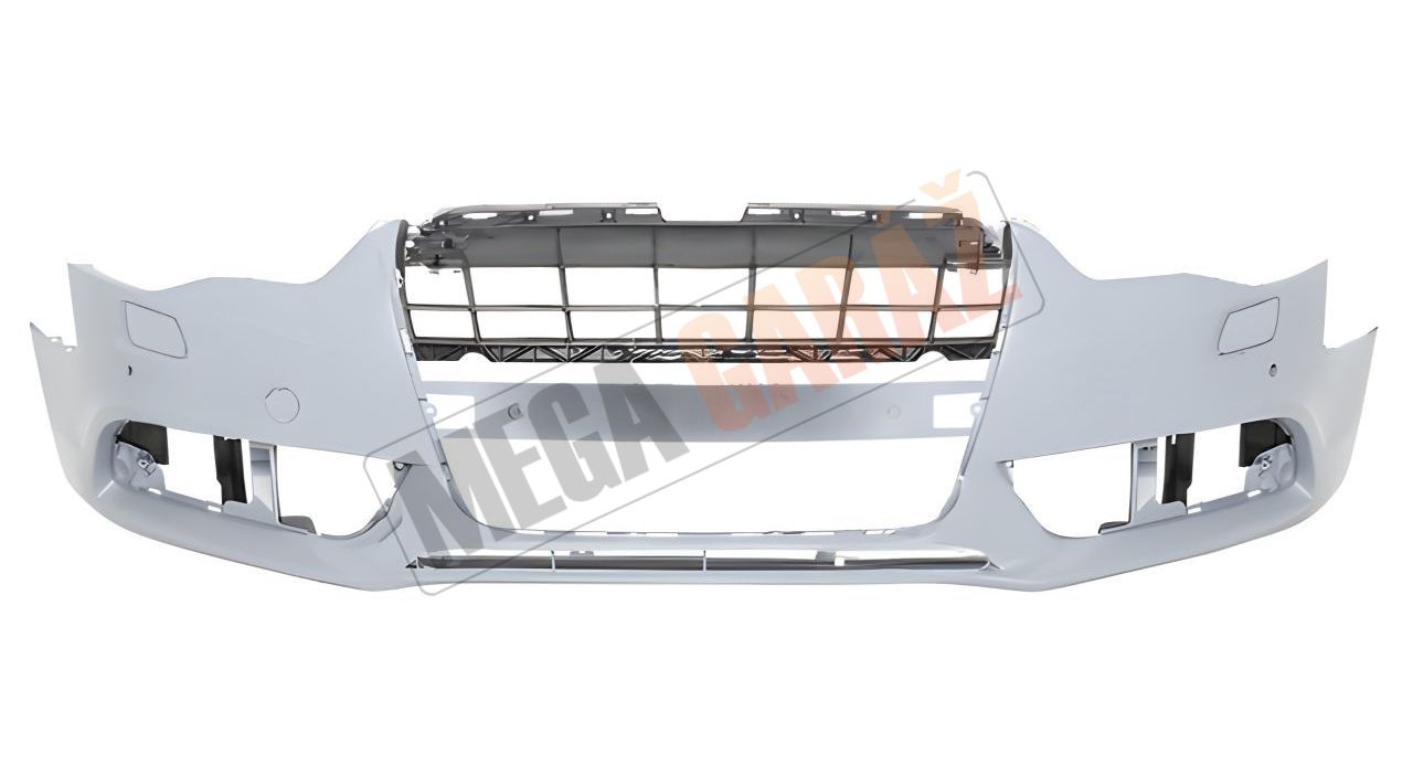 Predný nárazník AUDI A5 (B8), so senzormi parkovania, s ostrekovačmi ...